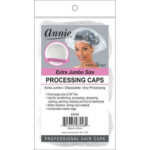 Annie Extra Jumbo Size Processing Cap 3Pc – Annie International