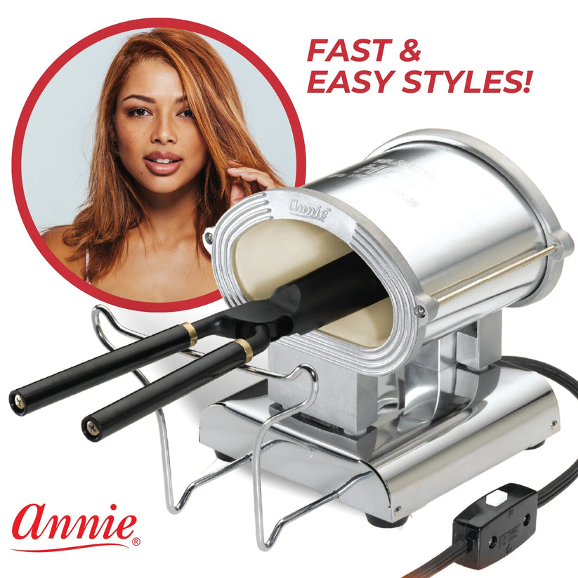 Annie Professional Thermal Curling Iron Holder Kit - Black – Annie ...