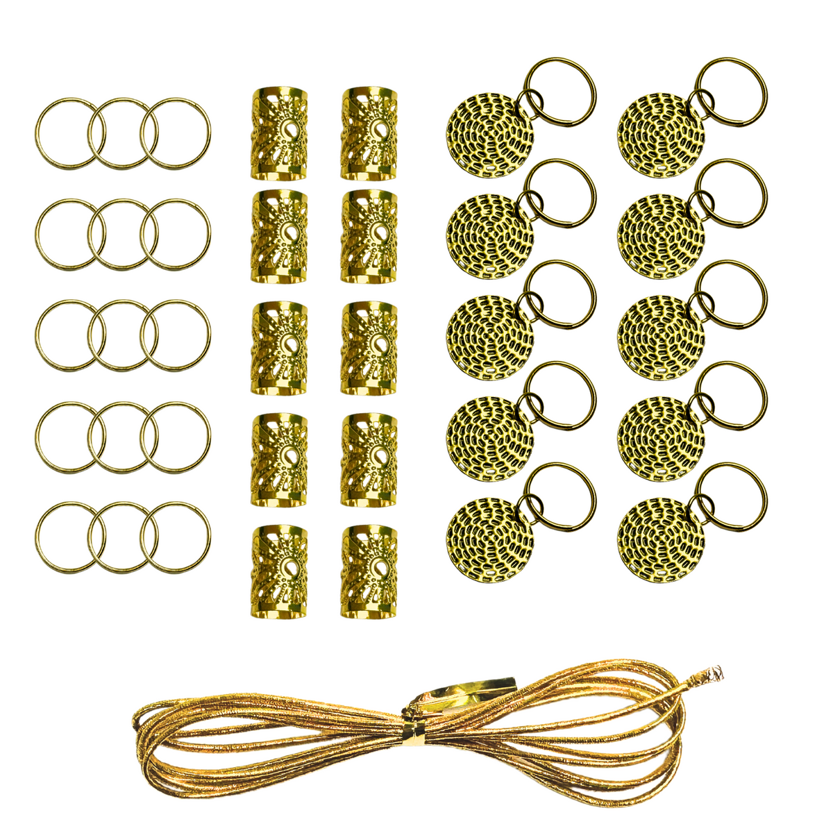 Annie Braid Charm Set, Patterned Circle – Annie International, Inc.