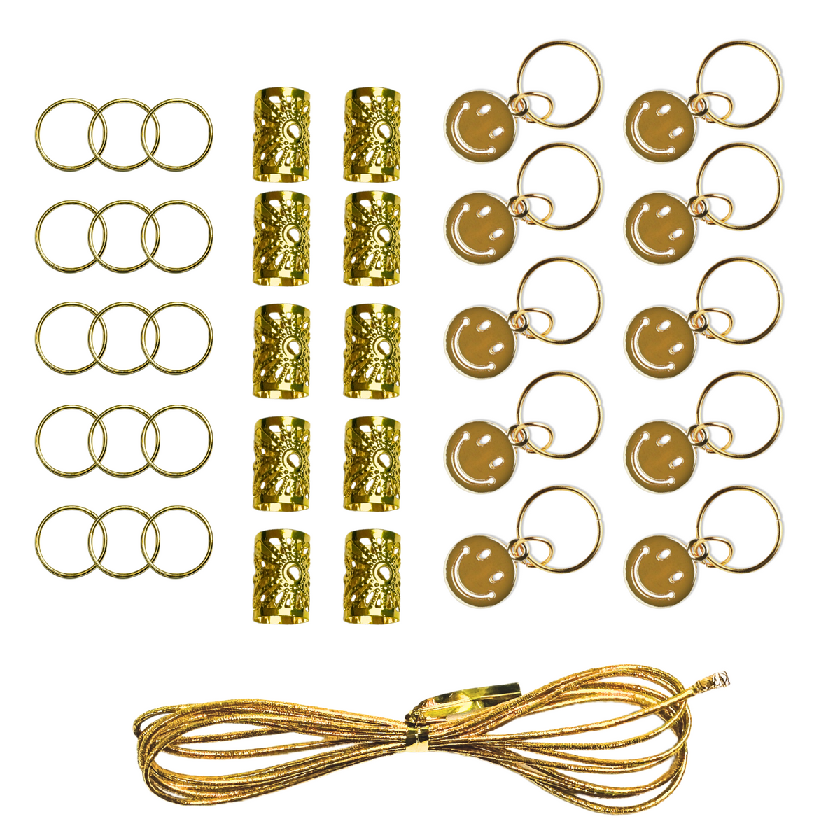 Annie Braid Charm Set, Smiley Face – Annie International
