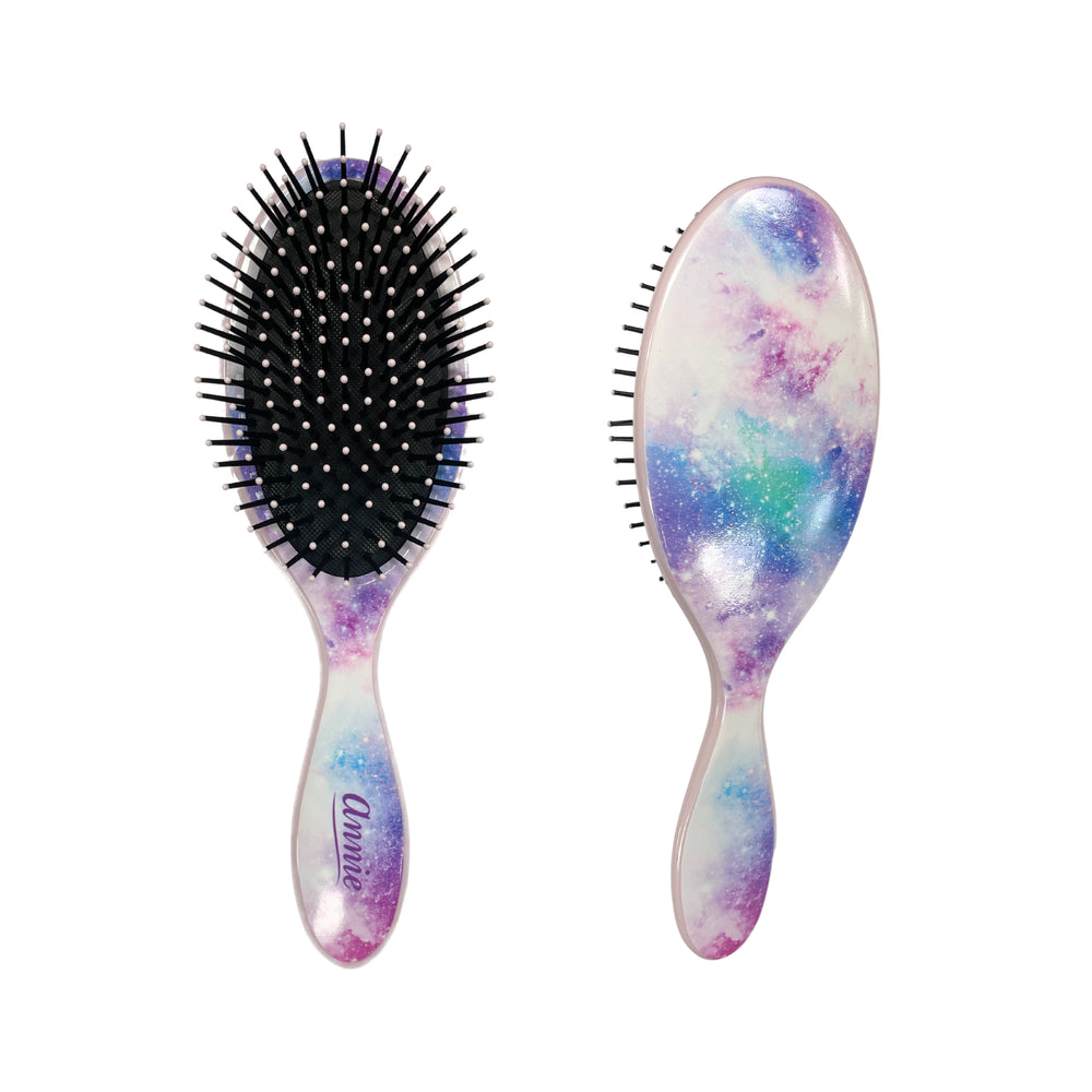 Annie Detangling Round Paddle Brush Universe Daydream – Annie International