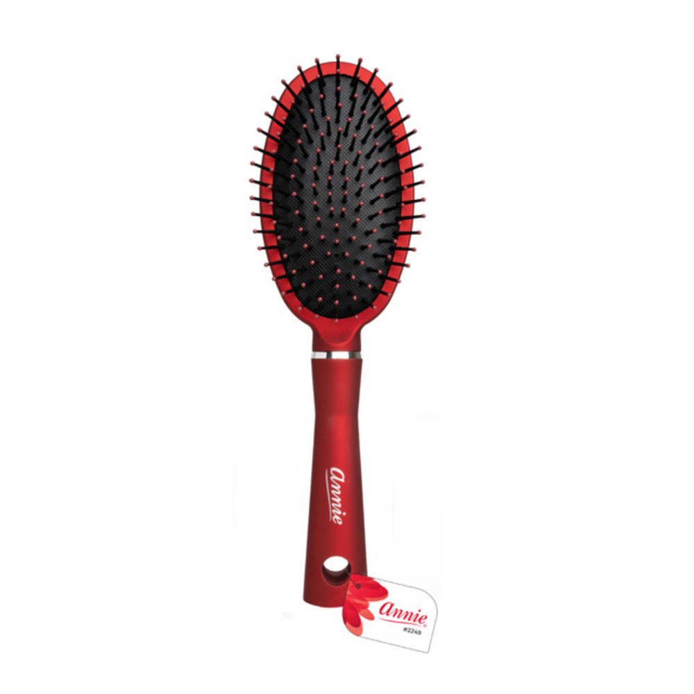 Annie Salon Round Paddle Brush Red – Annie International, Inc.