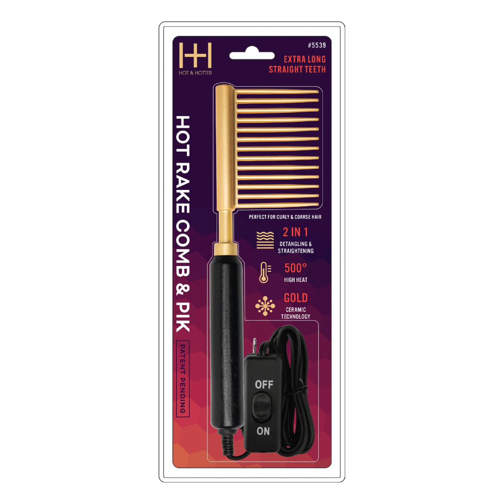 Hot & Hotter Ceramic Hot Rake Comb & Pik – Annie International, Inc.