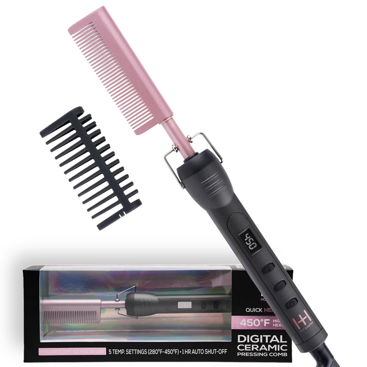 Hot & Hotter Digital Ceramic Pressing Hot Comb – Annie International, Inc.
