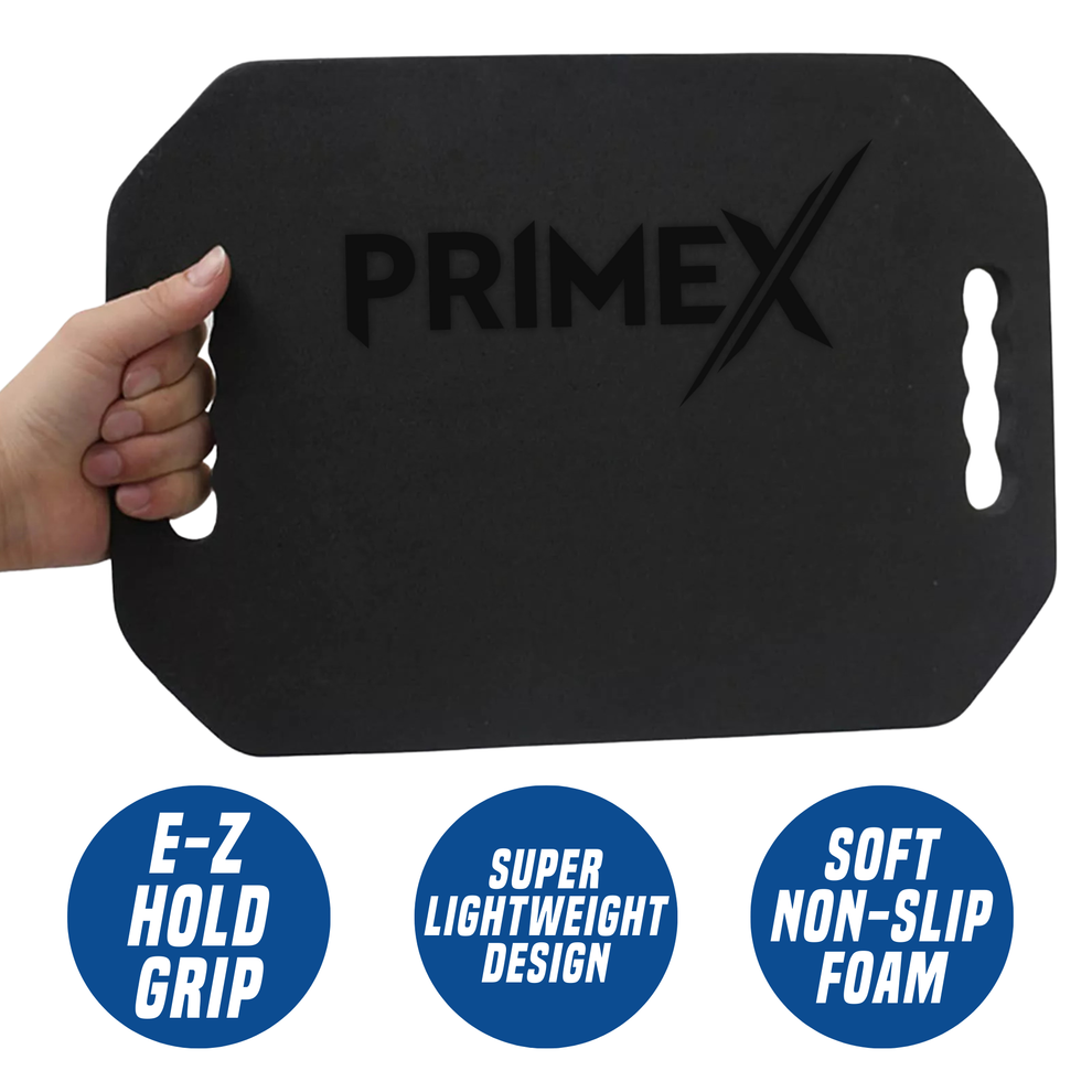 PrimeX Foam Mirror X-Large Rectangle, 1 Count Barber Mirror, Black ...
