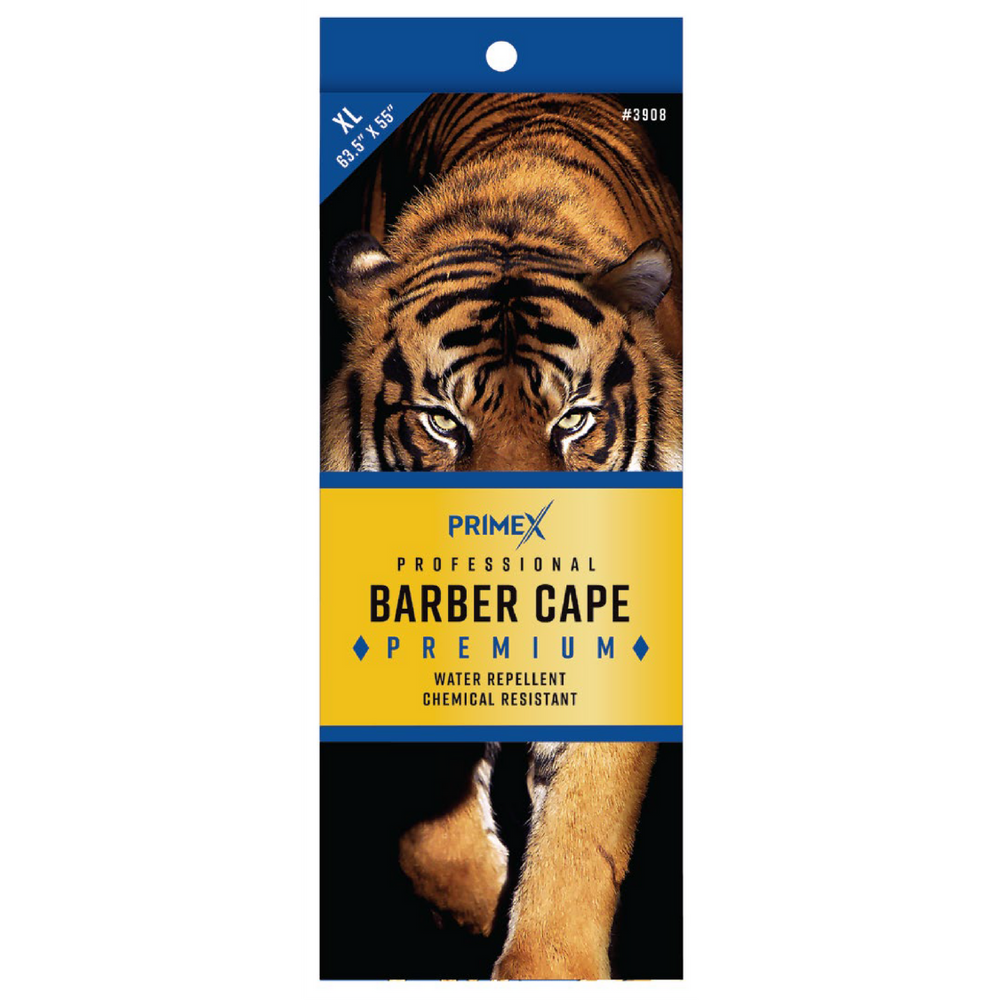 PrimeX Premium Barber Cape Tiger – Annie International