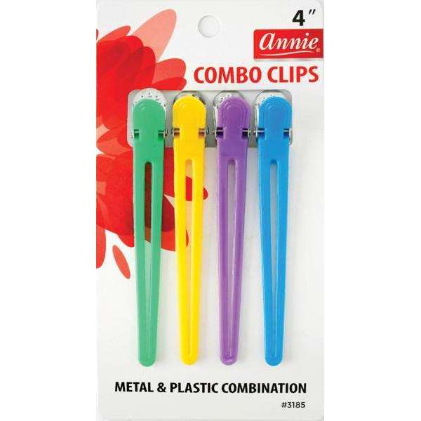 Annie Combo Clips 4Ct Asst Color – Annie International, Inc.