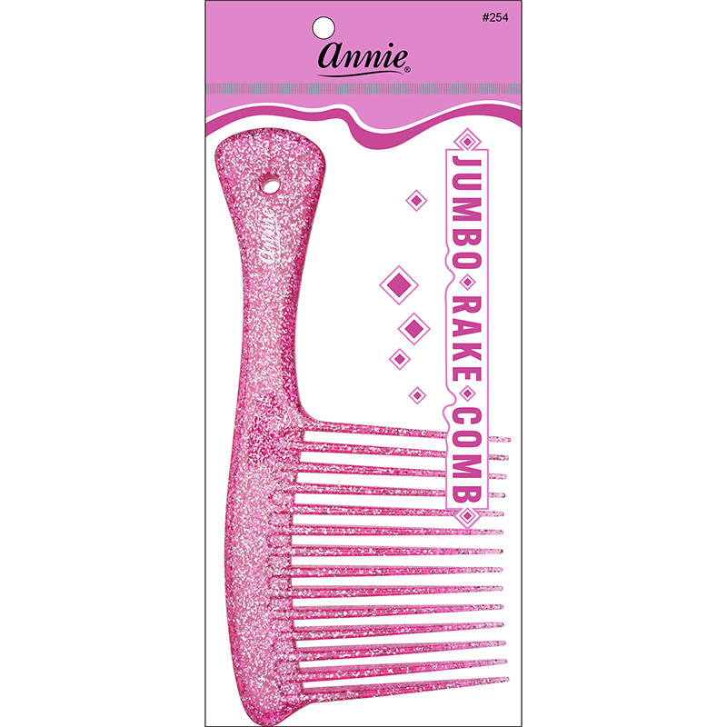 Annie Luminous Jumbo Rake Comb Asst Color – Annie International, Inc.